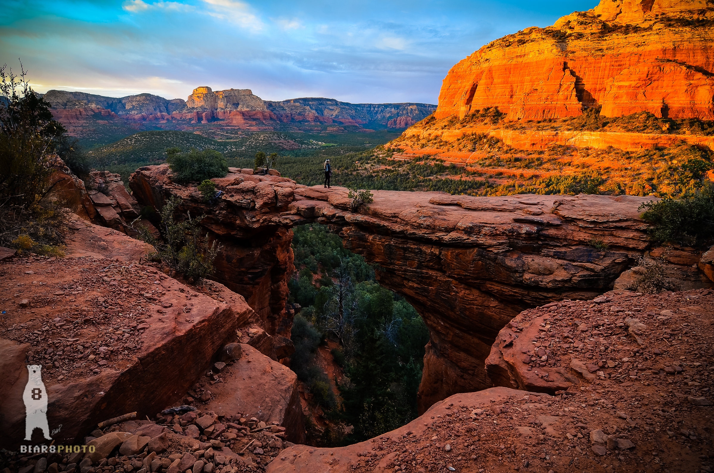 Sedona Arizona Devil's Bridge Photo: Southwestern Wall Art - Etsy