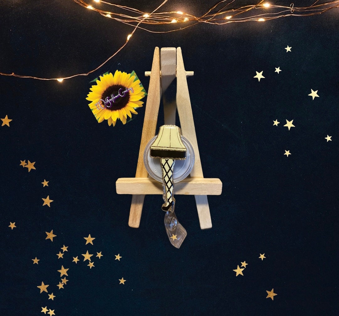 Leg Lamp Retractable Badges, Leg Badge, Christmas Badges, Christmas ...