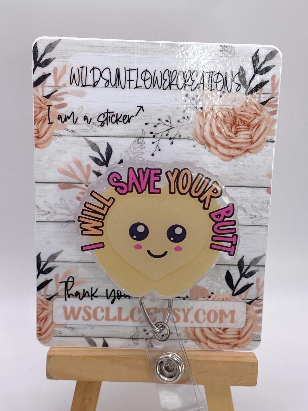 I Will Save Your Butt, Medical Badges, Nursing, Wound Care, LPN, CNA ...