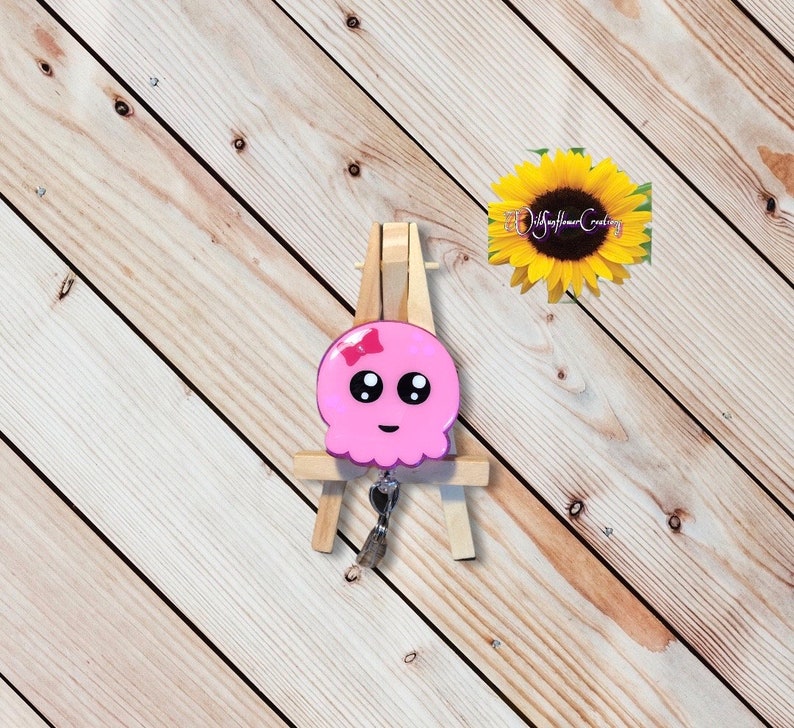 Octopus Retractable Badges, Badges, Cute Badges, Badge Reel, ID Holder ...