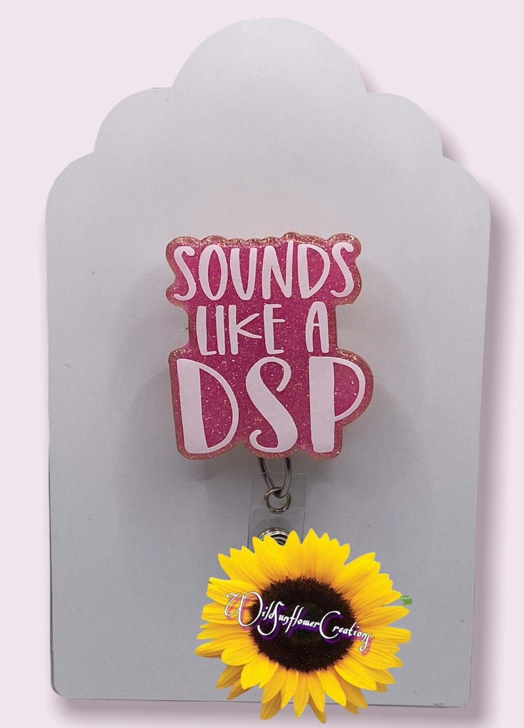 Sounds Like a DSP Retractable Badge Holder, ID Holder, Badges, Badge ...