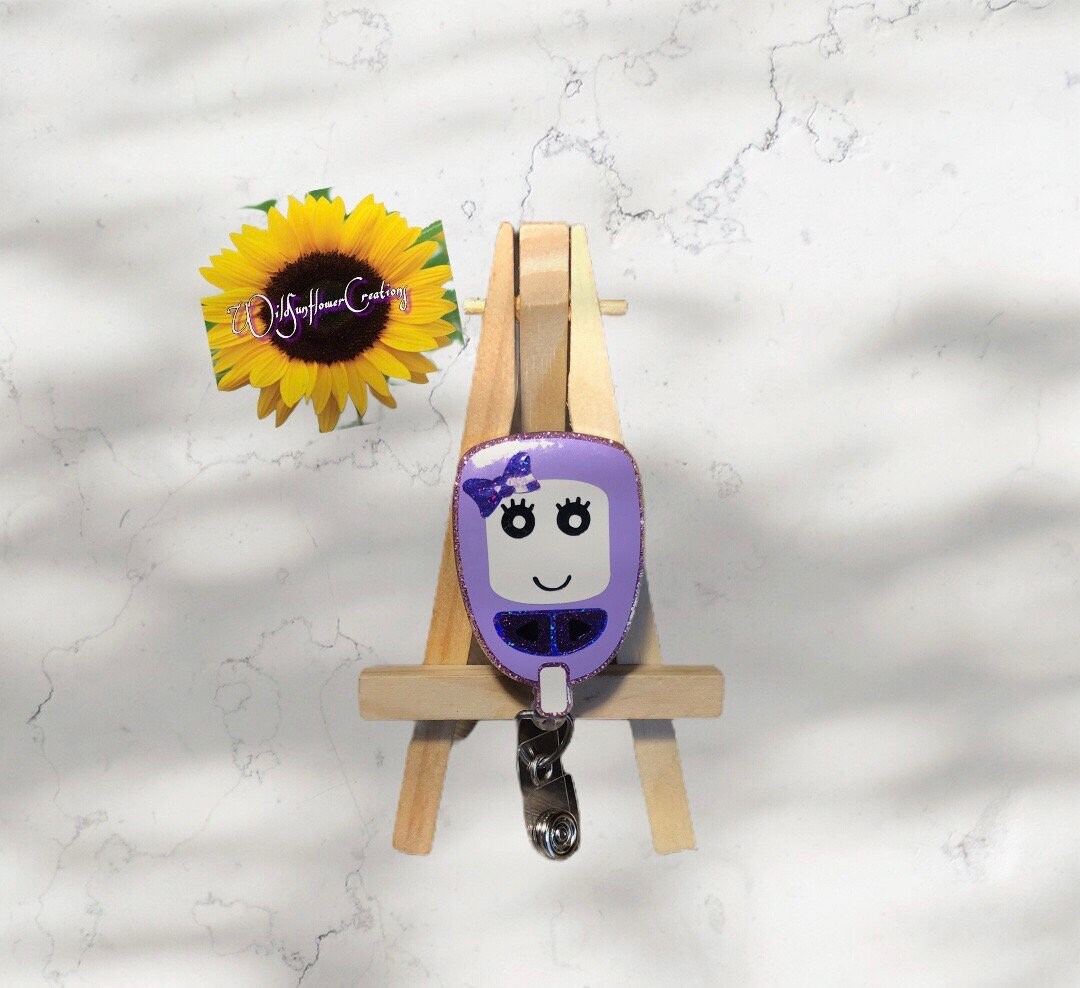 Glucose Retractable Badge, ID Holder, ID Badges, Sugar Machine, Badges ...