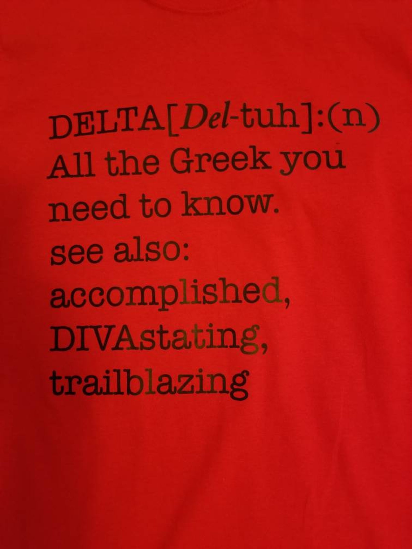 Delta Sigma Theta T-shirt Delta Definition 1913-crossing Gift DST - Etsy
