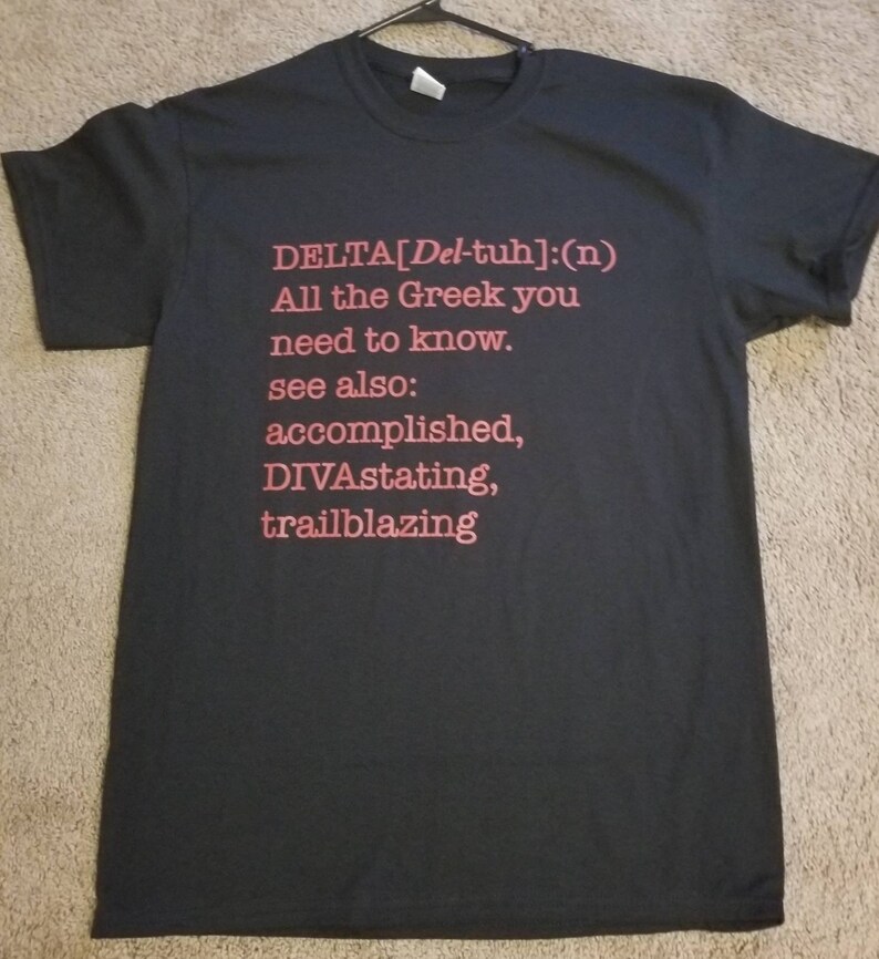 Delta Sigma Theta T-shirt Delta Definition 1913-crossing Gift DST - Etsy