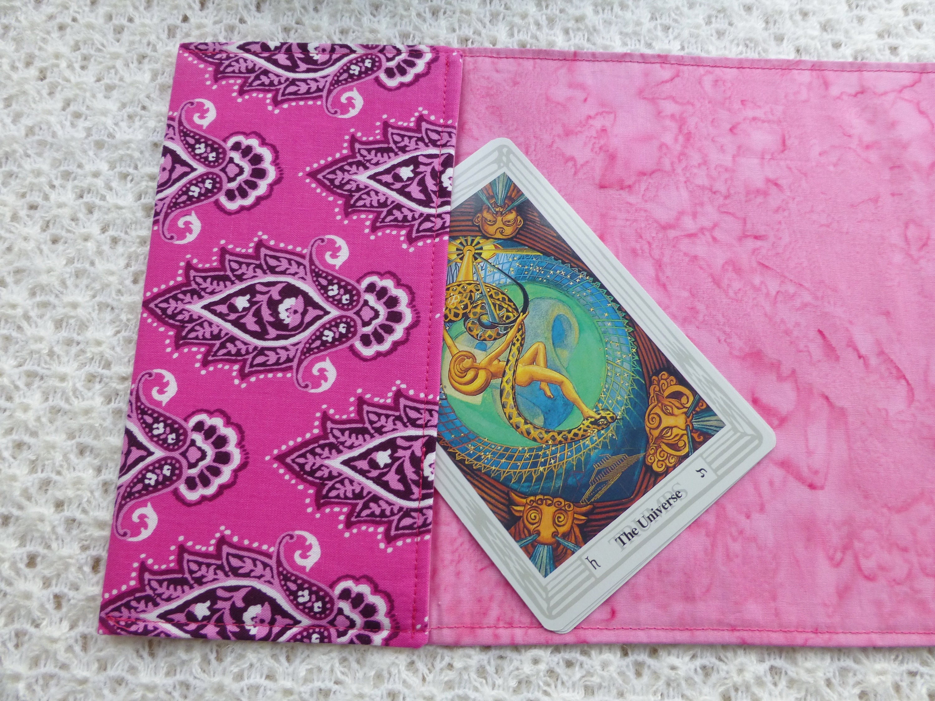 Lotus Tarot Card Wrap Lotus Flower Tarot Card Bag | Etsy