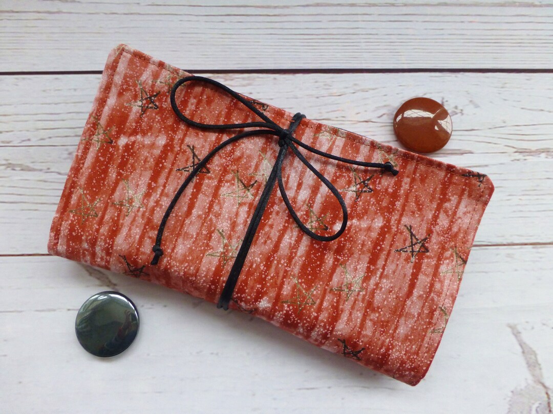 Batik Star Pentacle Tarot Card Wrap and Spread Mat, Batik Stars Tarot ...