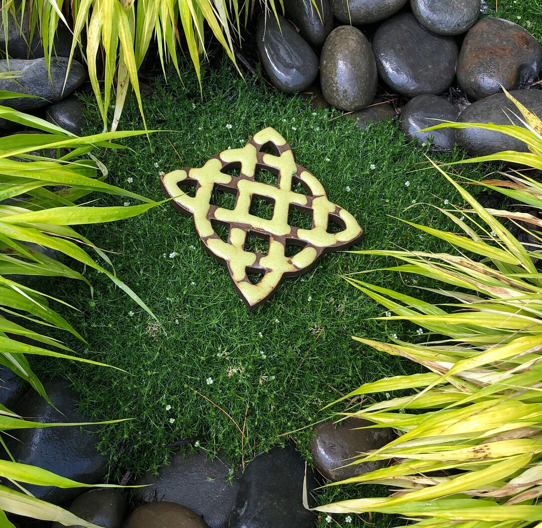 Sailor's Celtic Knot, Wall Art, Gift for Her, Knotted Art, Pottery ...