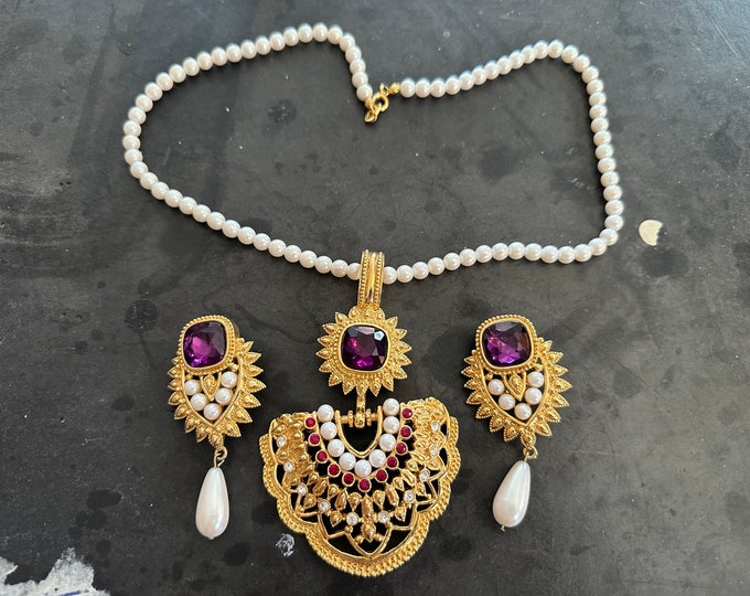 Shaill Jhaveri for Avon-elizabeth Taylor Amethyst, Pearl and Gold ...