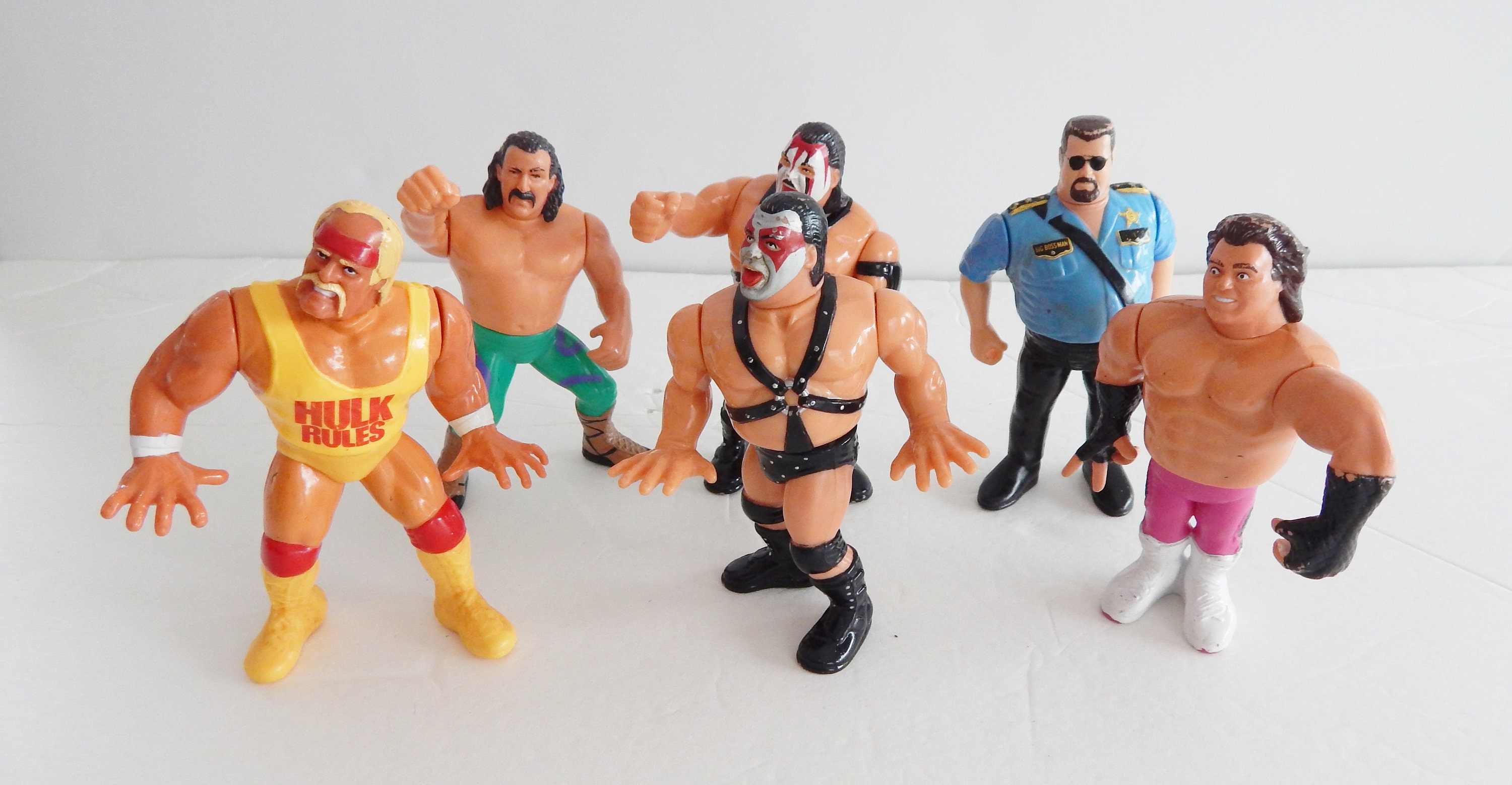 Vintage WWF World Wrestling Federation Action Figures Series 1 1991 ...
