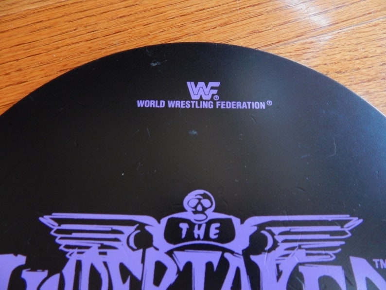 Rare Vintage WWF the Undertaker Pog Slammer Mat With Coffin - Etsy