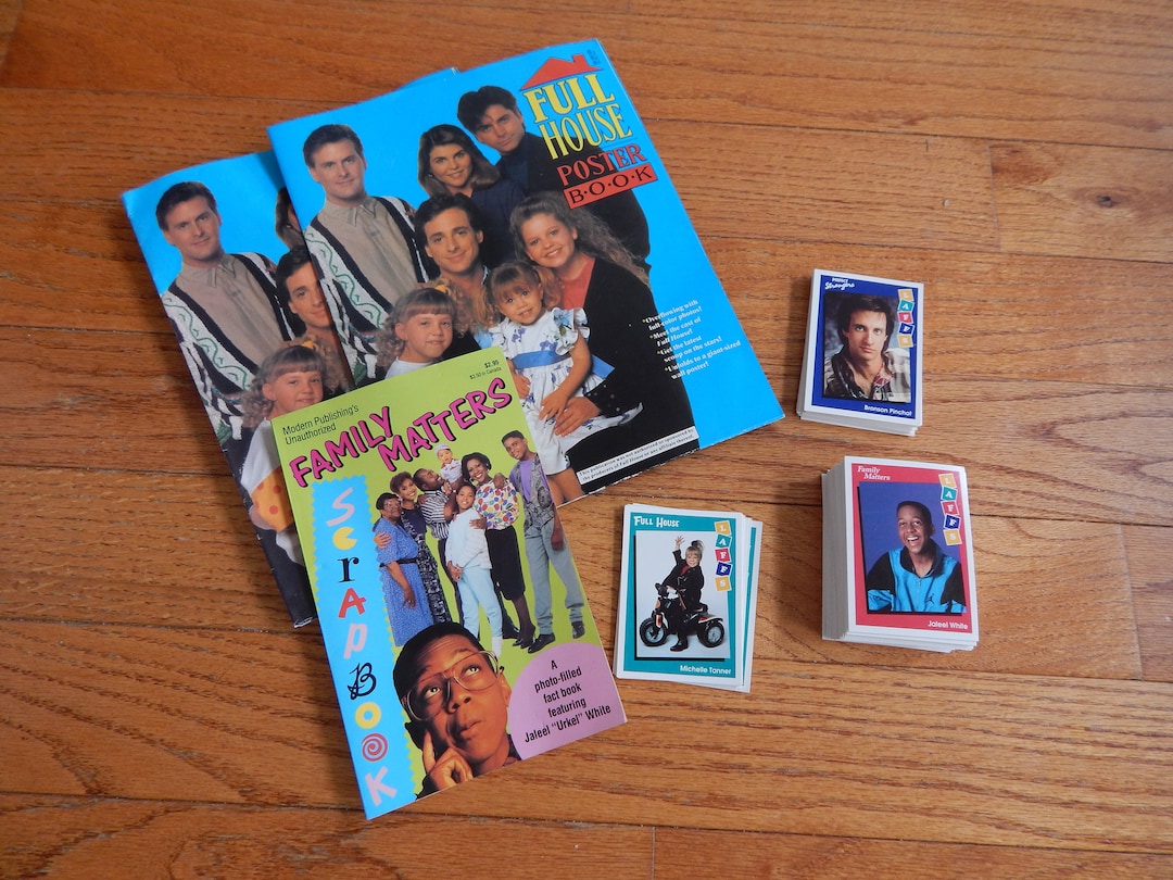 Vintage Set of Two Full House Magazine Posters a Family - Etsy