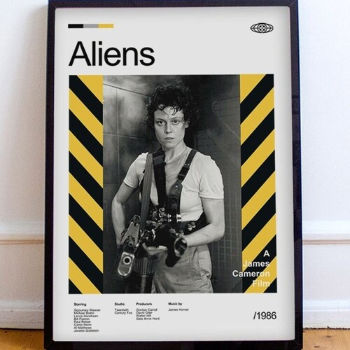 A4 Alien 1979 Movie Film A3 Poster Print Ridley Scott Aliens - Etsy