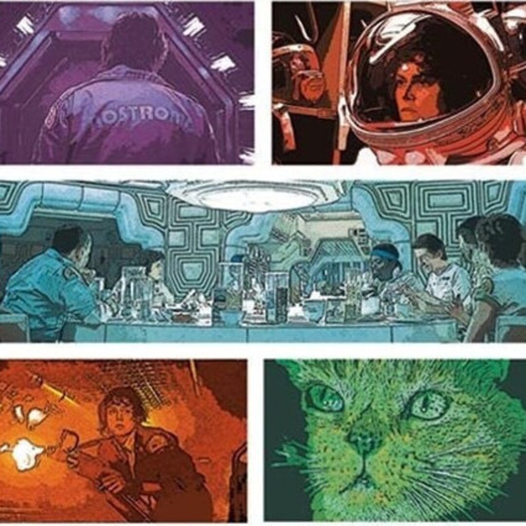 Alien 1979 Movie Film A3 Poster Print Ridley Scott Sci Fi 70s 80s Retro ...