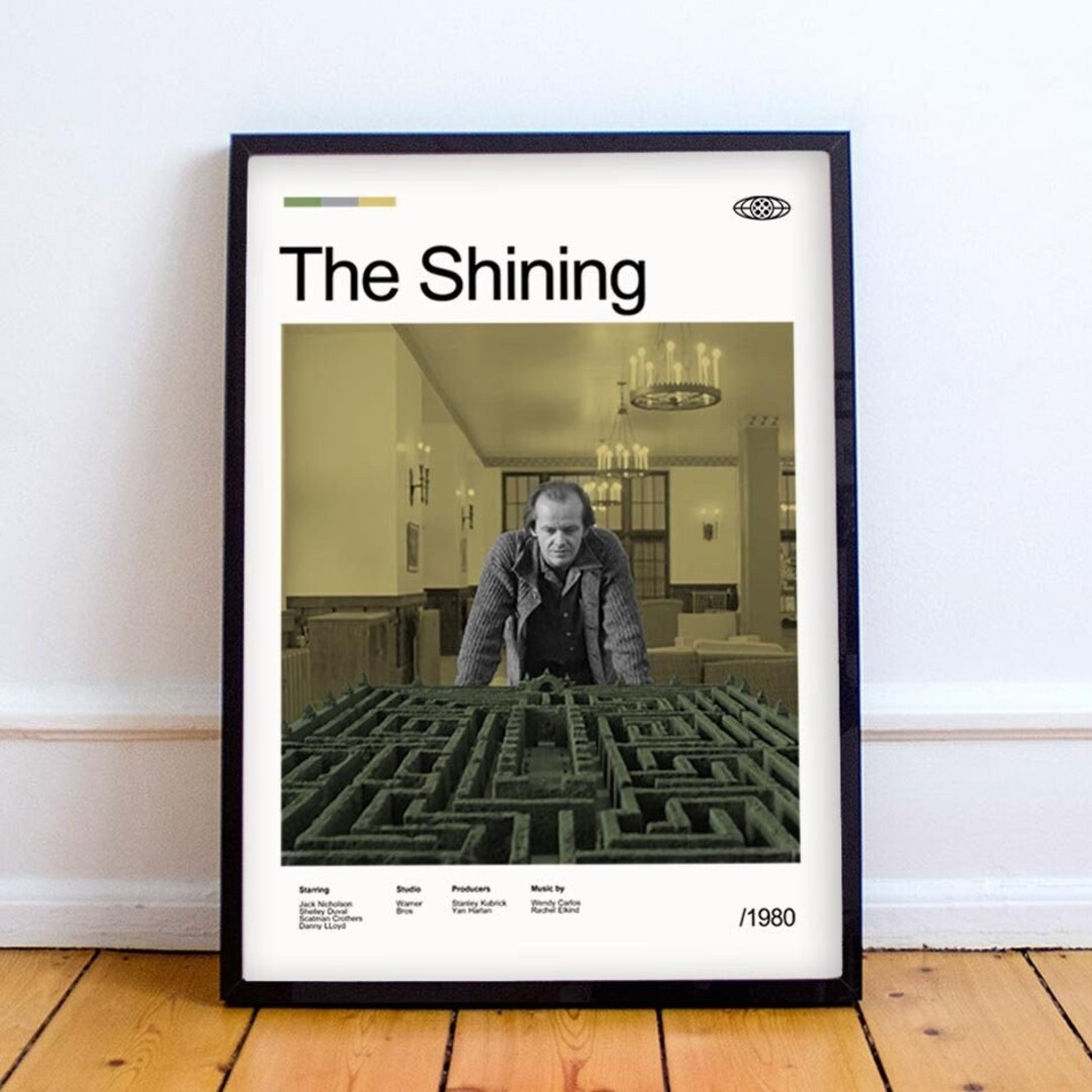 A4 A3 The Shining 1980 Movie Film Poster Print Classic 80s Horror