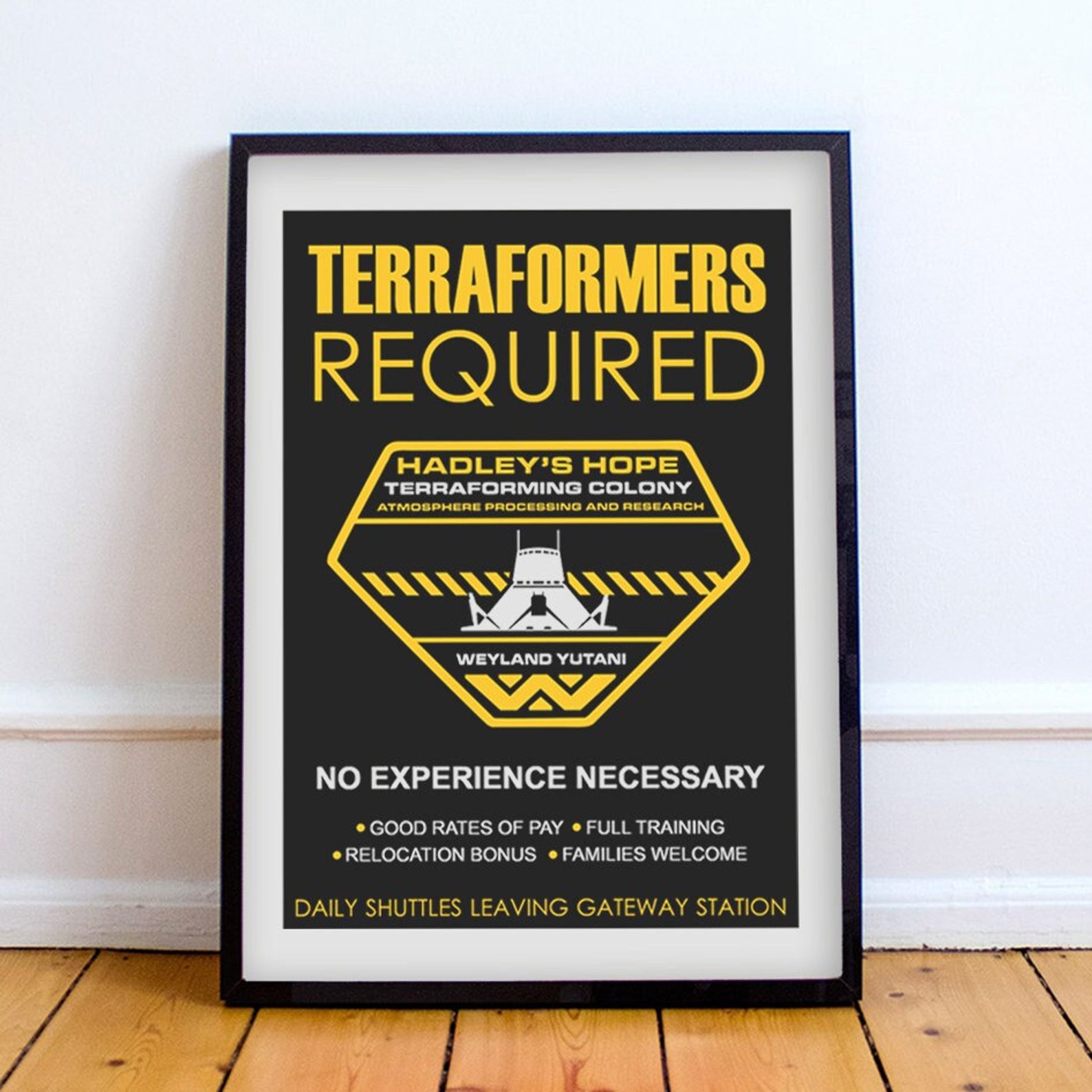 A4 A3 Aliens 1986 Movie Film A3 Poster Art Print Hadleys Hope - Etsy