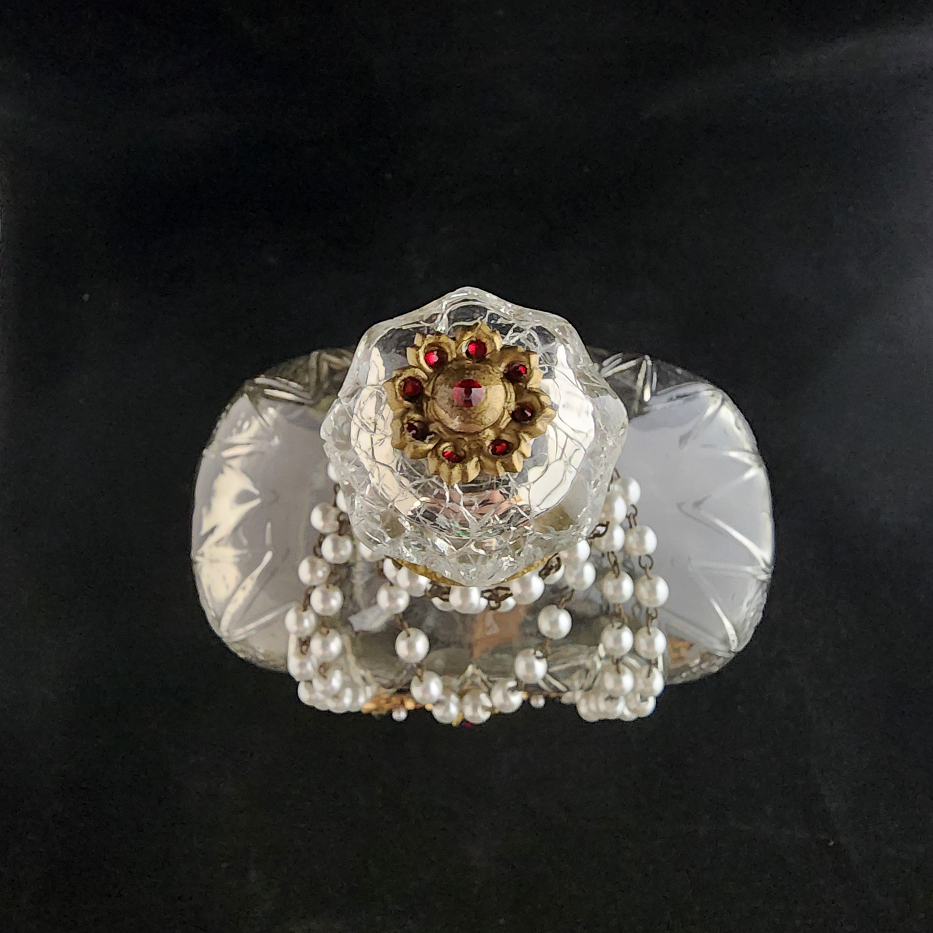 Decorative Crown Royal Alcoholic Bottle With Emerald Ruby Diamond ...