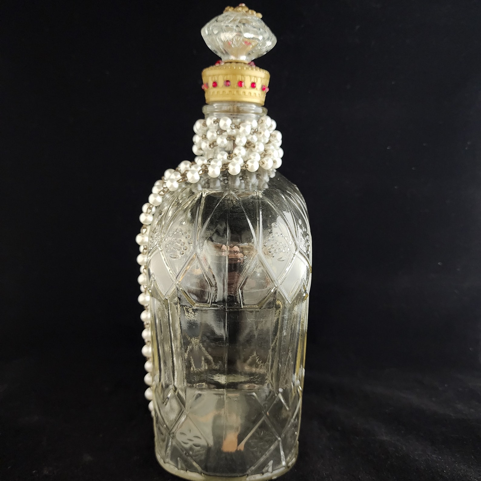 Decorative Crown Royal Alcoholic Bottle With Emerald Ruby Diamond ...