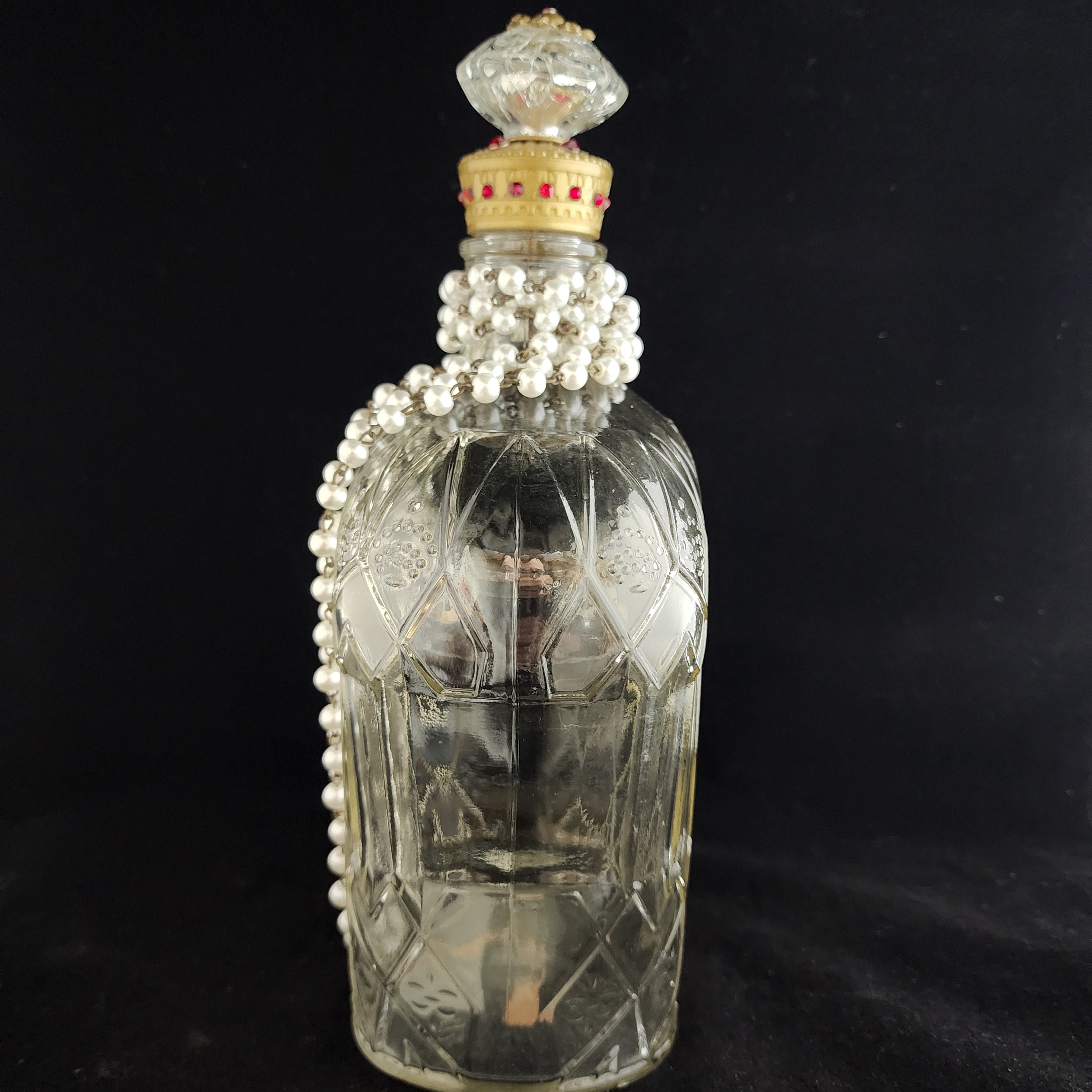 Decorative Crown Royal Alcoholic Bottle With Emerald Ruby Diamond ...