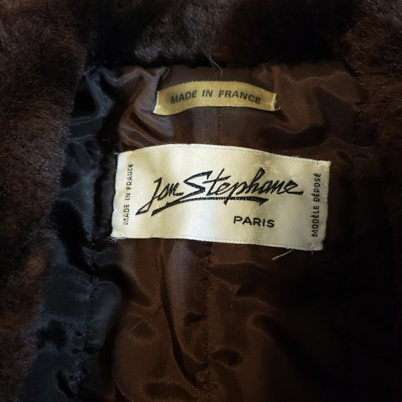 3rd PRICE DROP Vintage French Jon Stephane Paris Brow… - Gem