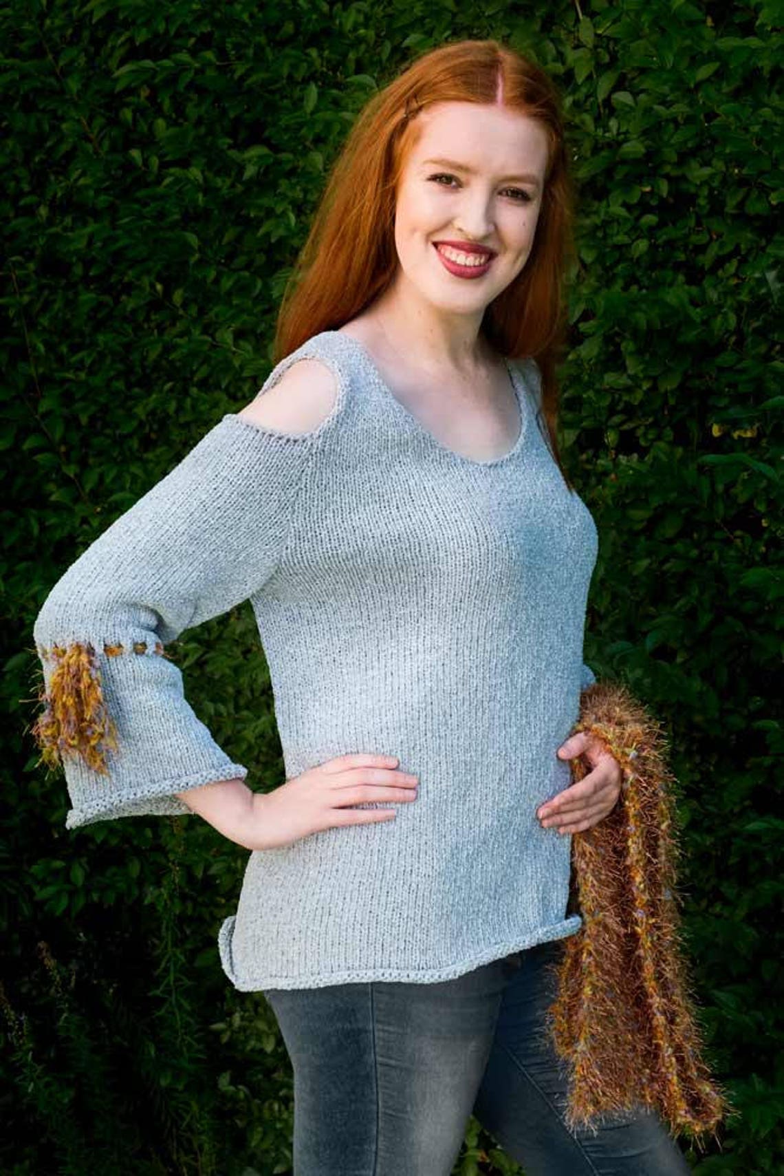 Baby Blue Sweater Machine Knitting Pattern - Etsy