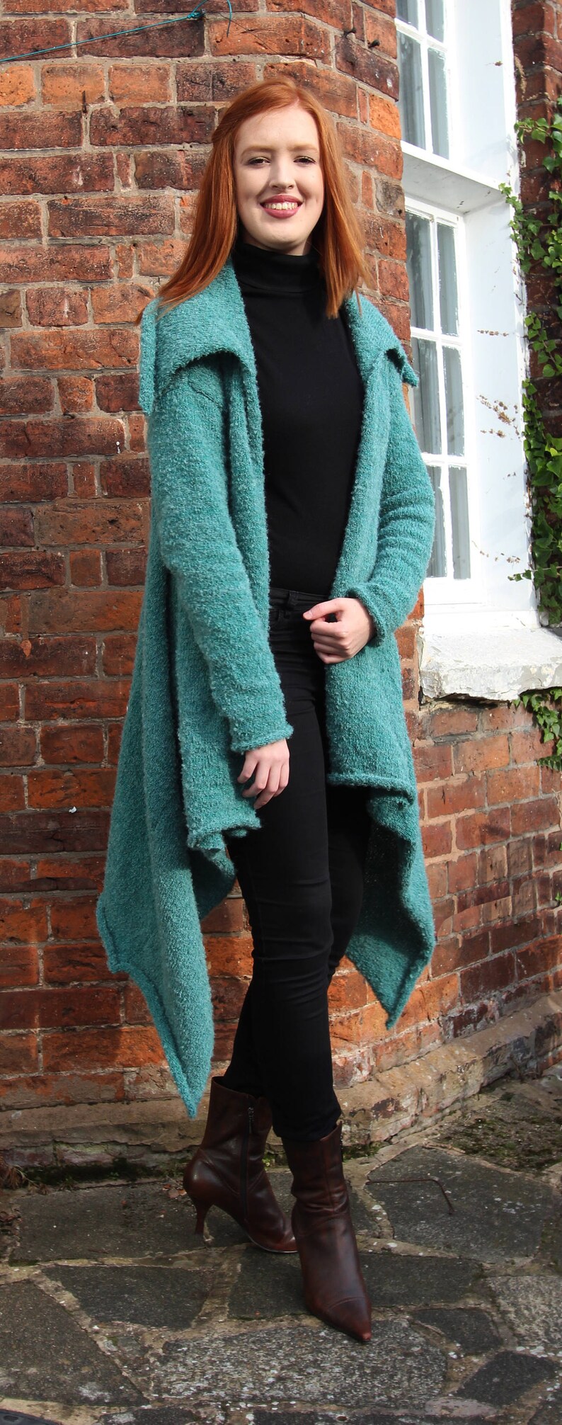 Peppermint Coat Machine Knitting Pattern - Etsy