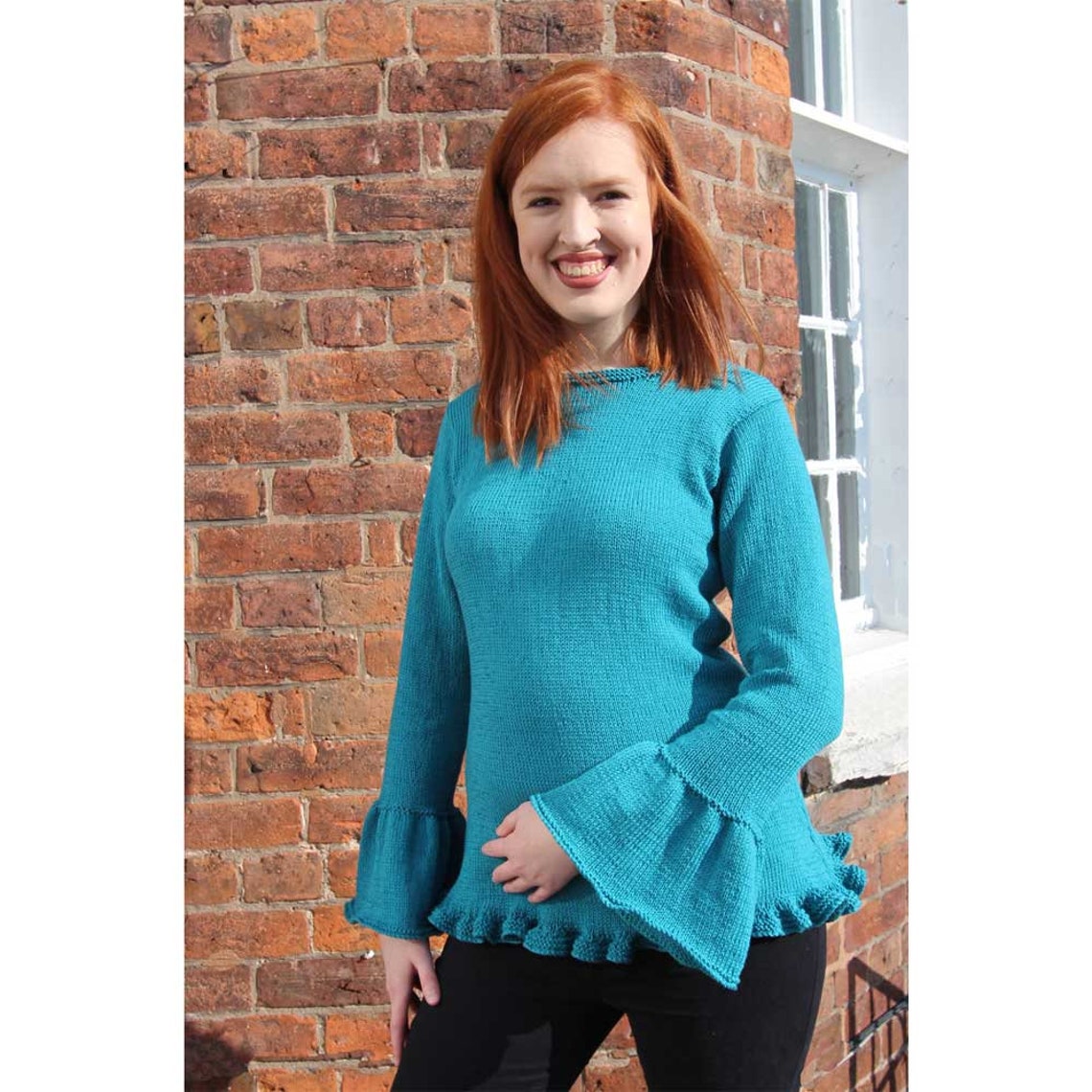 Bluebell Sweater Hand Knitting Pattern - Etsy