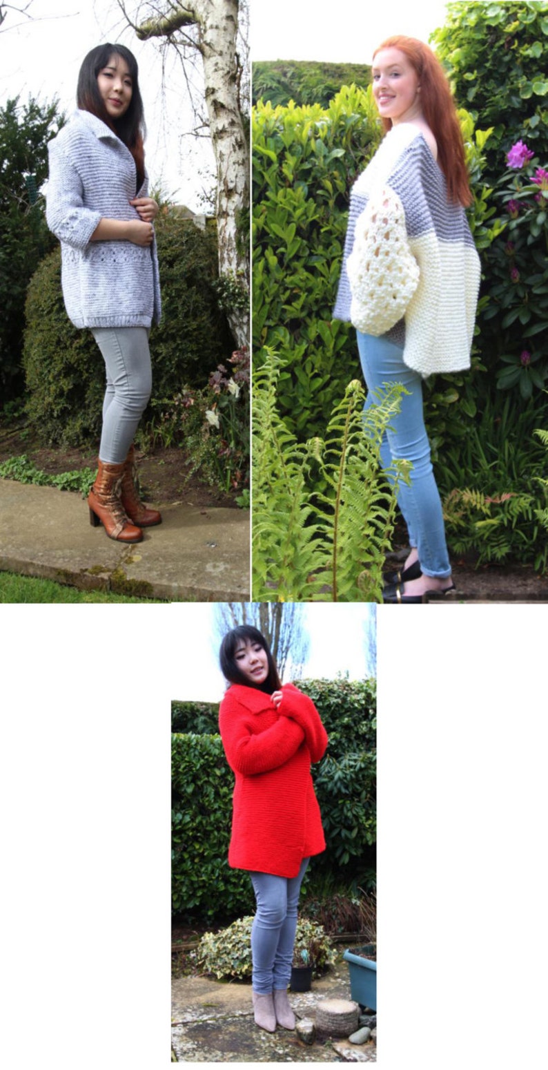 Hand Knitting Patterns: Designer Knitwear Autumn Collection 2 - Etsy