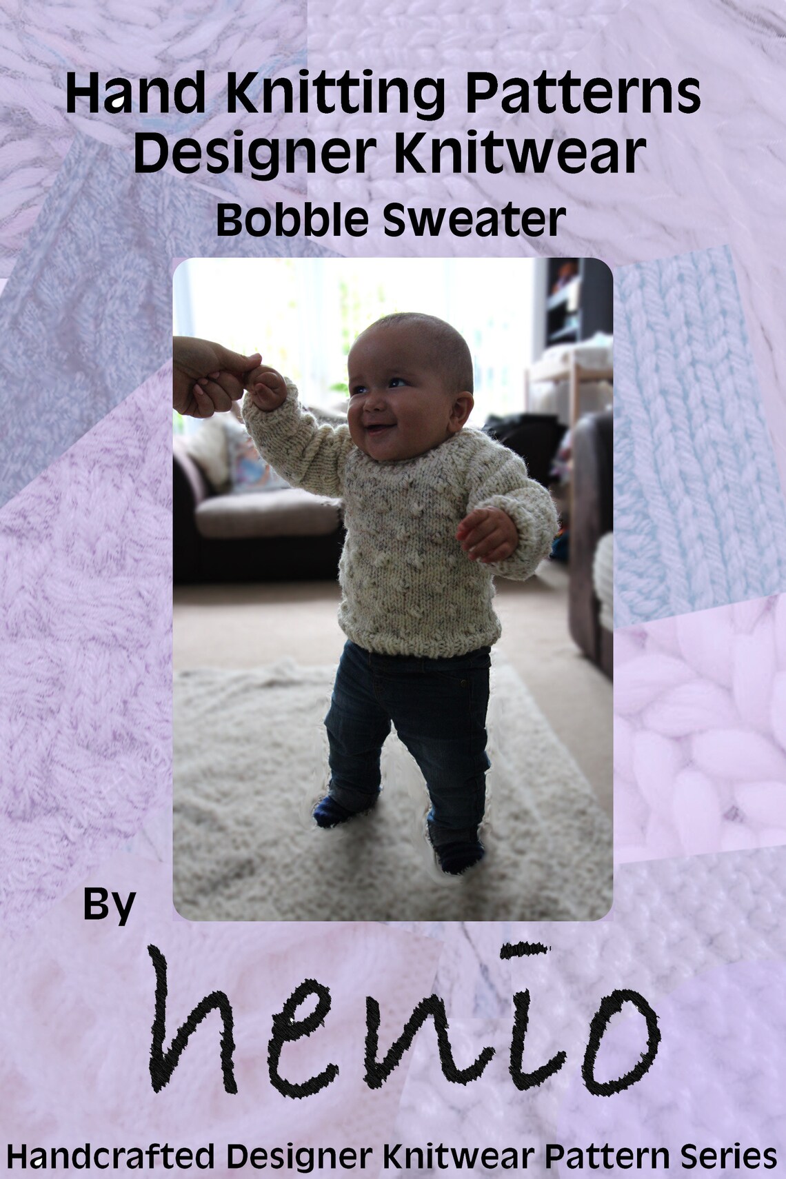 Bobble Sweater Hand Knitting Pattern - Etsy