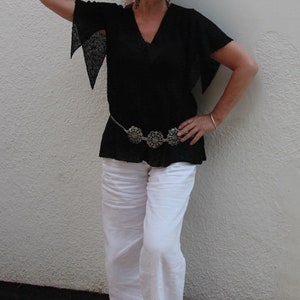 Annie Top Machine Knitting Pattern - Etsy