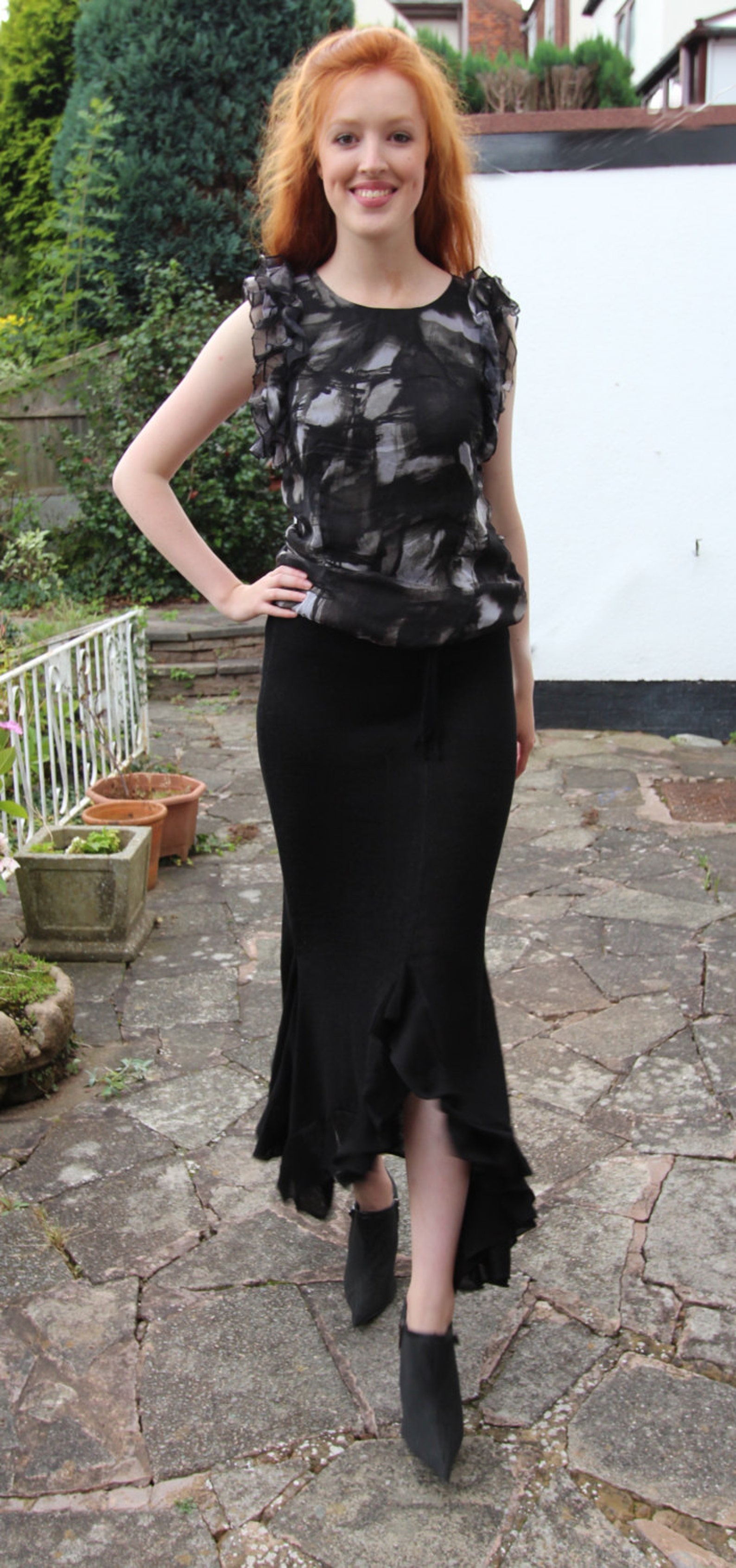 Spanish Skirt Machine Knitting Pattern | Etsy