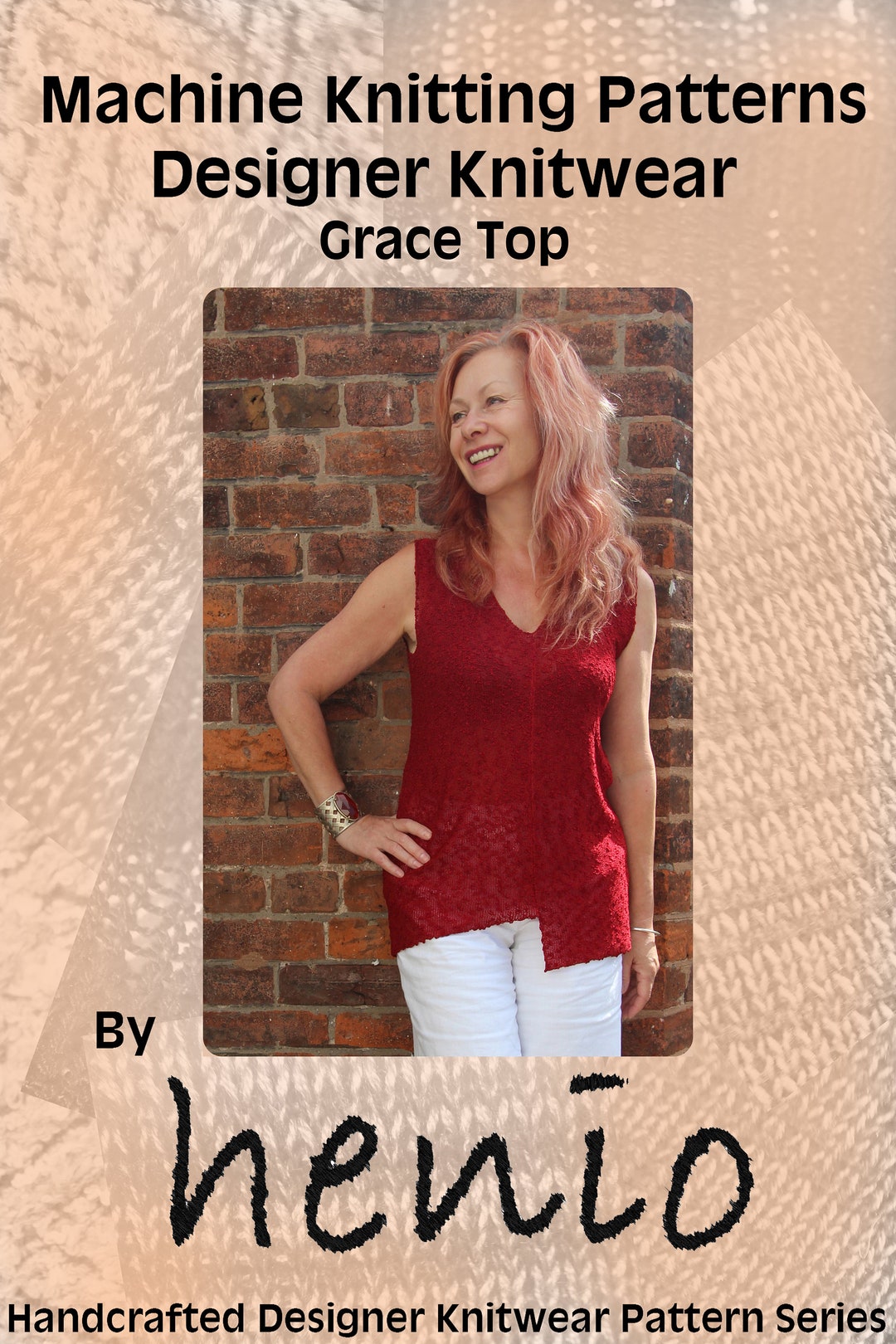 Grace Top Machine Knitting Pattern - Etsy