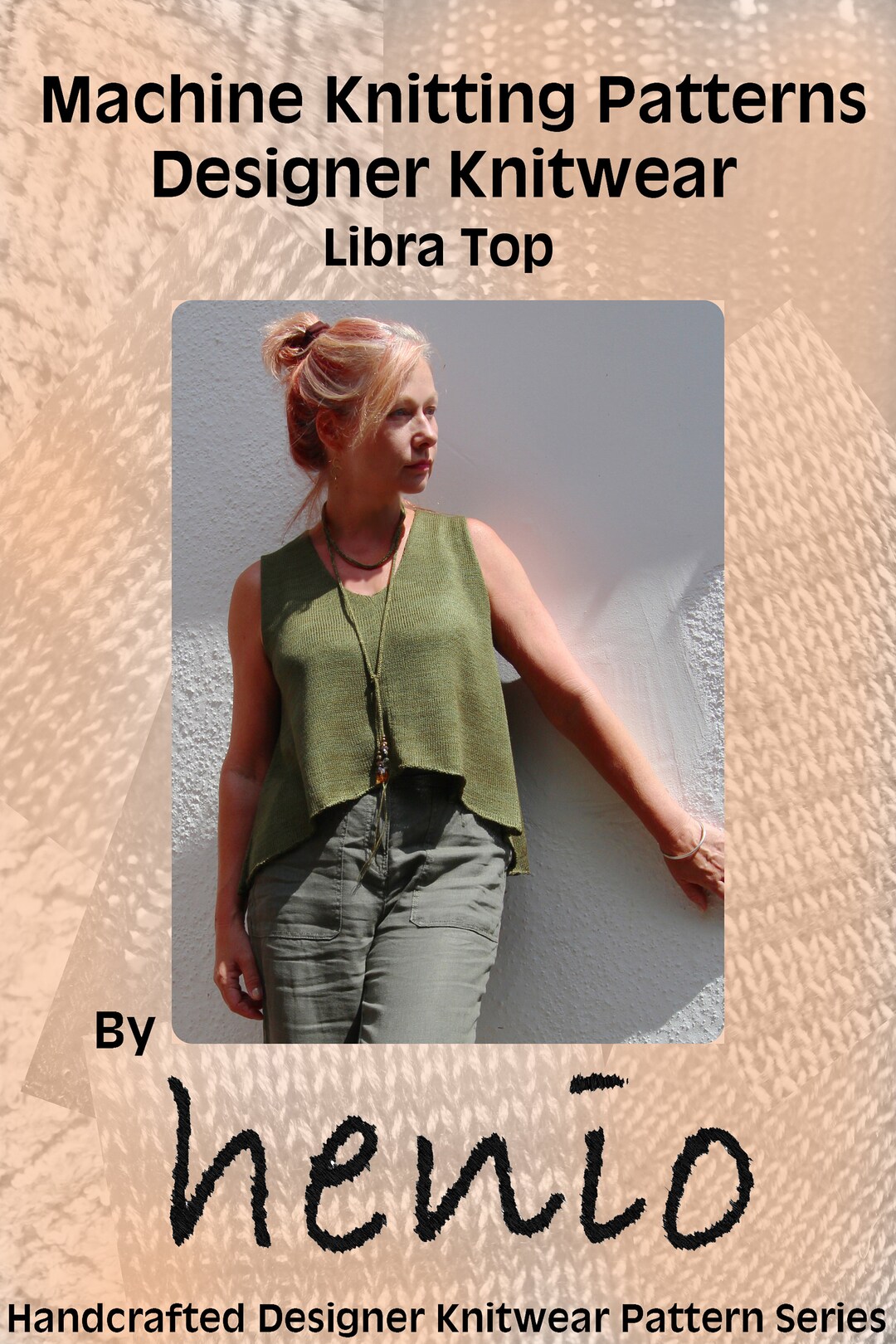 Libra Top Machine Knitting Pattern - Etsy