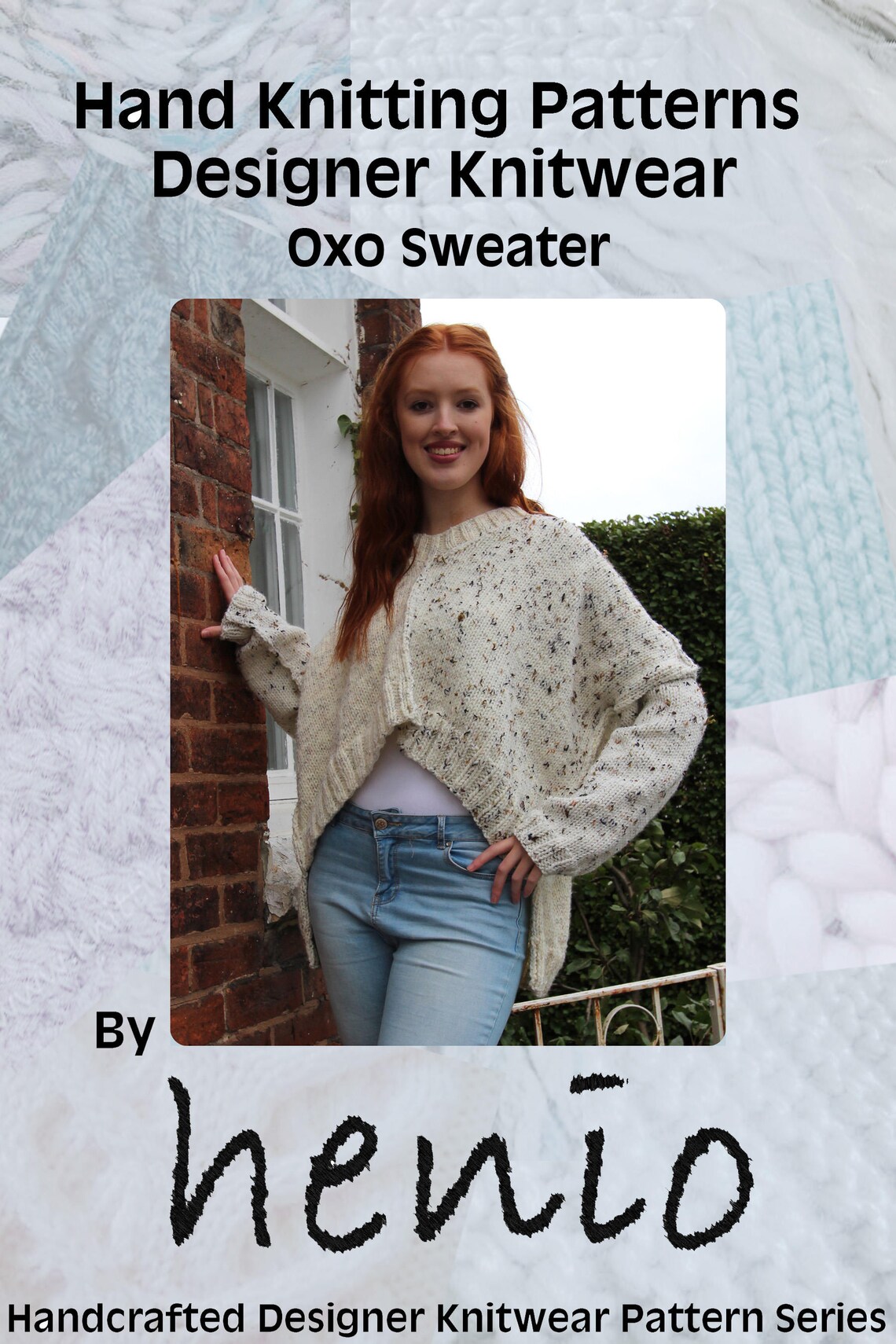 Oxo Sweater Hand Knitting Pattern - Etsy