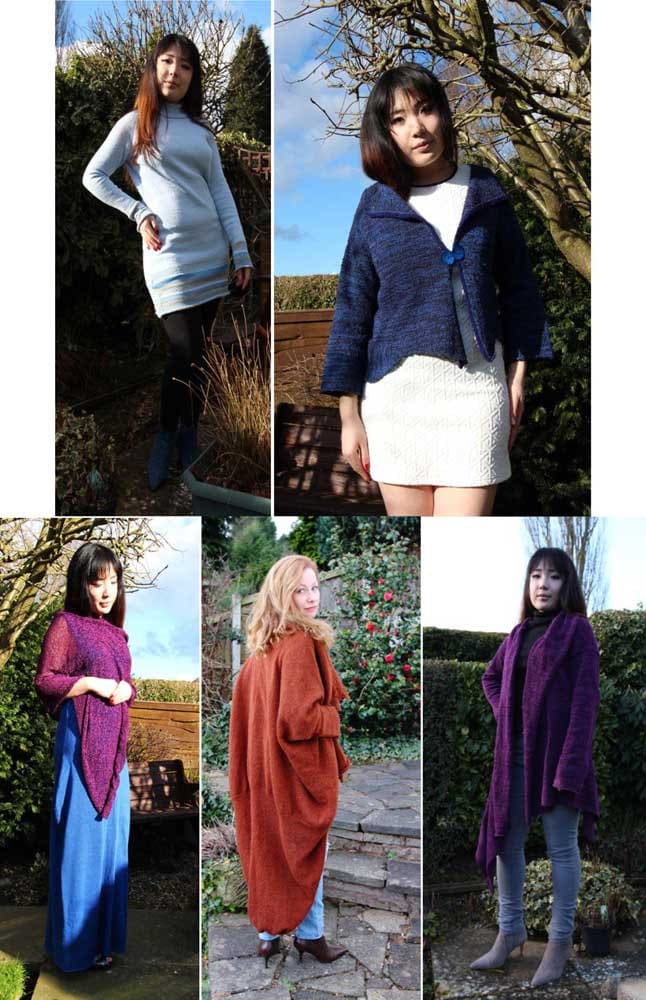 Machine Knitting Patterns: Designer Knitwear - Winter Collection 1 ...