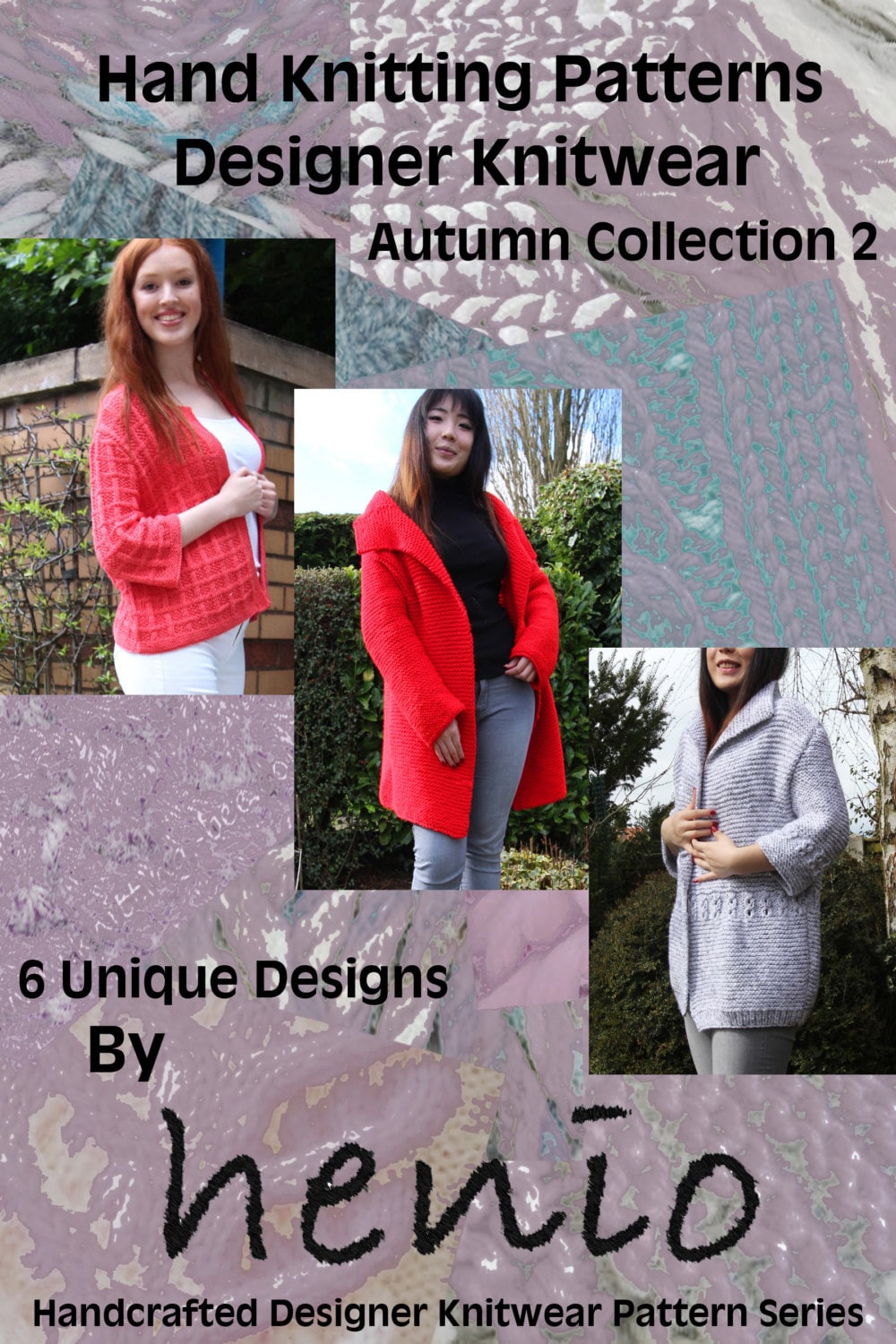 Hand Knitting Patterns: Designer Knitwear Autumn Collection 2 - Etsy