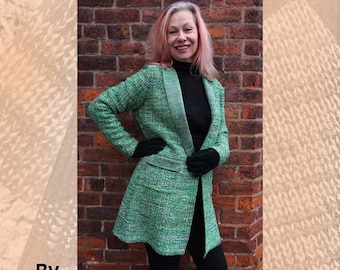 Jagger Coat Machine Knitting Pattern | Etsy