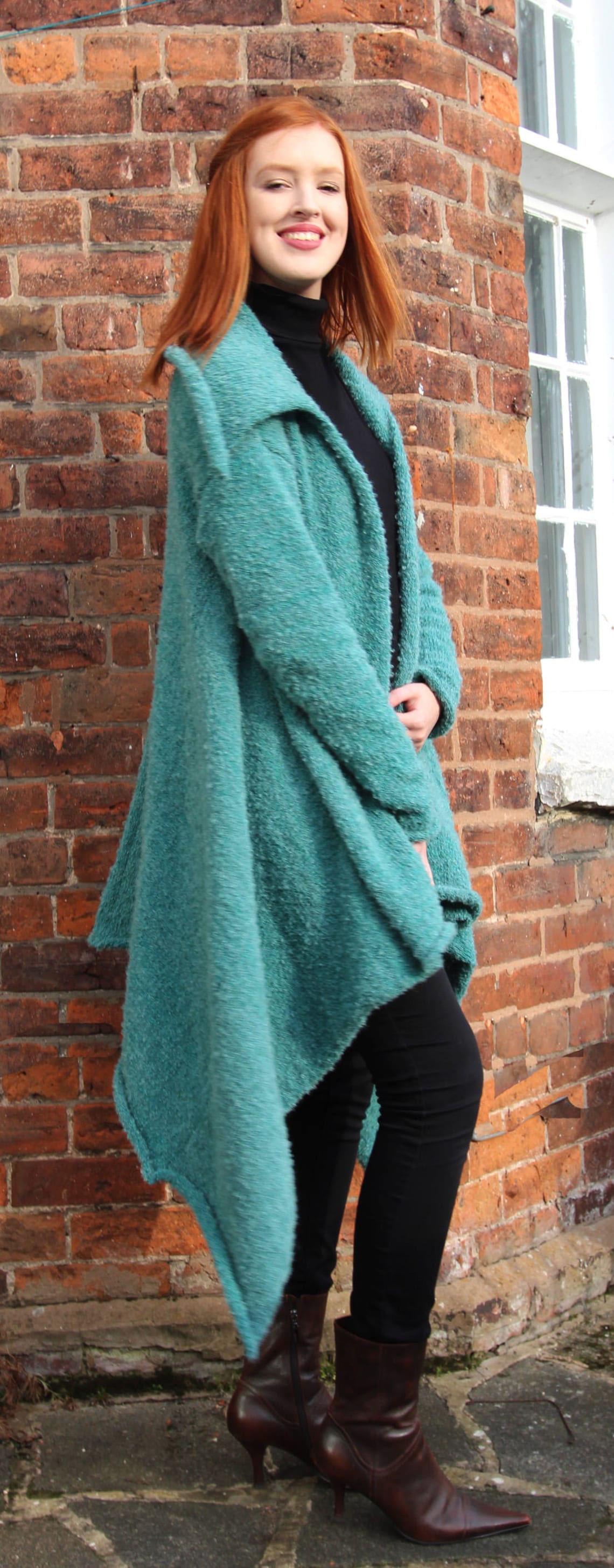 Peppermint Coat Machine Knitting Pattern | Etsy