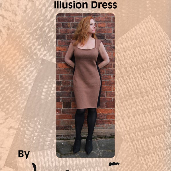 Illusion Knitting Pattern - Etsy