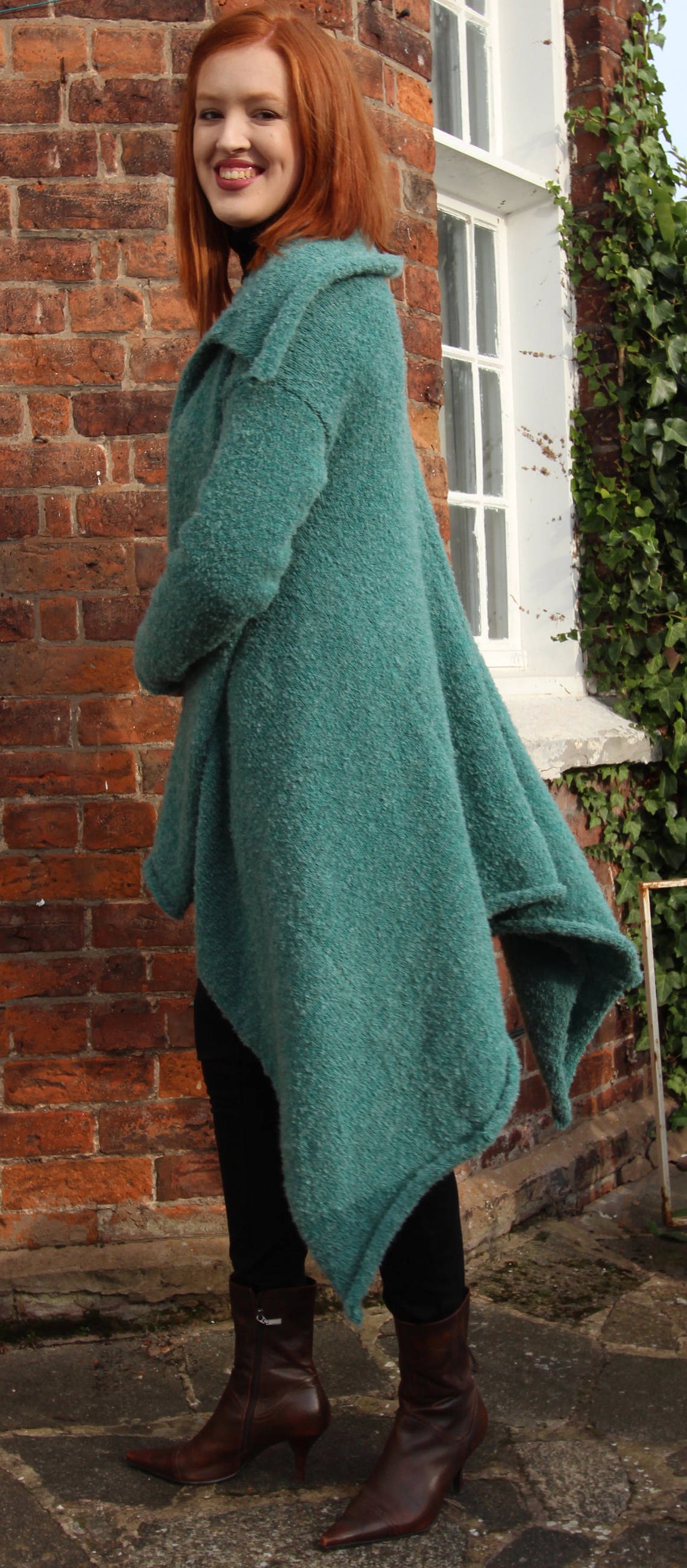 Peppermint Coat Machine Knitting Pattern - Etsy
