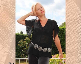 Grace Top Machine Knitting Pattern | Etsy