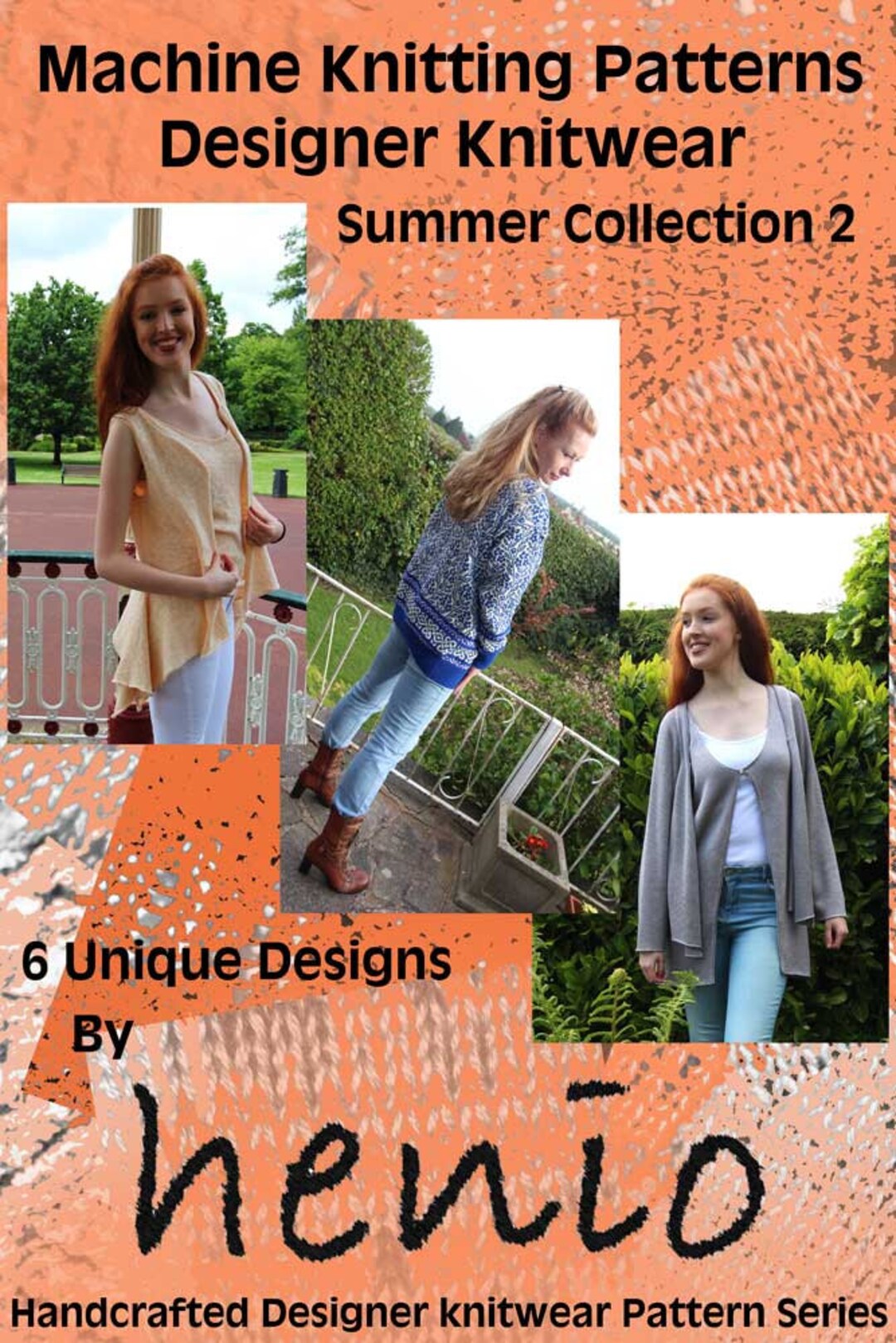 Machine Knitting Patterns: Designer Knitwear - Summer Collection 2 - Etsy