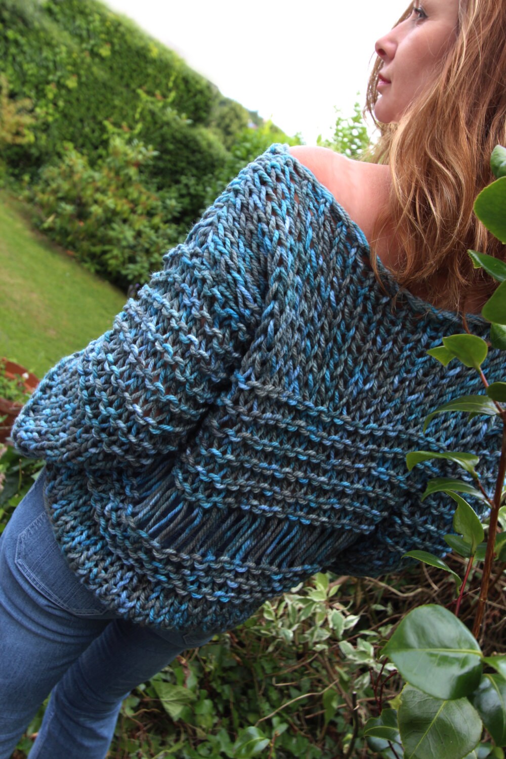 Grunge Jumper Hand Knitting Pattern - Etsy