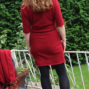 Jagger Dress Machine Knitting Pattern - Etsy