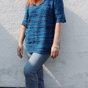 Eddy Top Machine Knitting Pattern - Etsy
