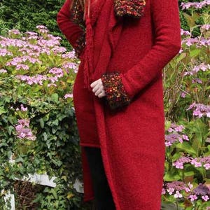 Jagger Coat Machine Knitting Pattern - Etsy
