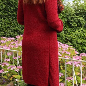 Jagger Coat Machine Knitting Pattern - Etsy