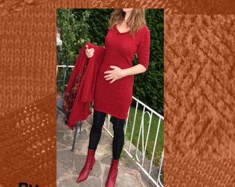 Jagger Coat Machine Knitting Pattern | Etsy