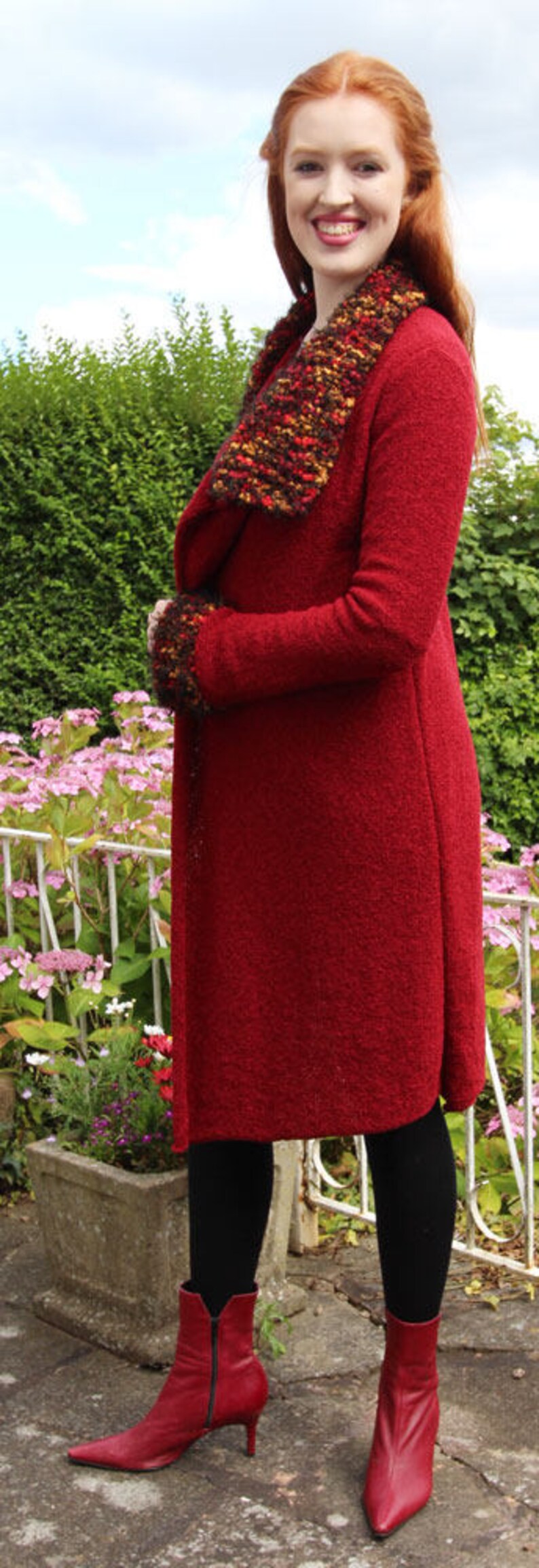 Jagger Coat Machine Knitting Pattern - Etsy