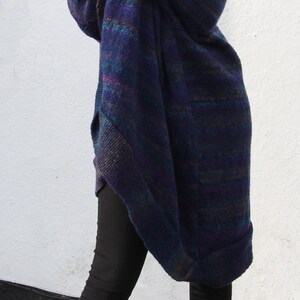 Indigo Coat Hand Knitting Pattern - Etsy