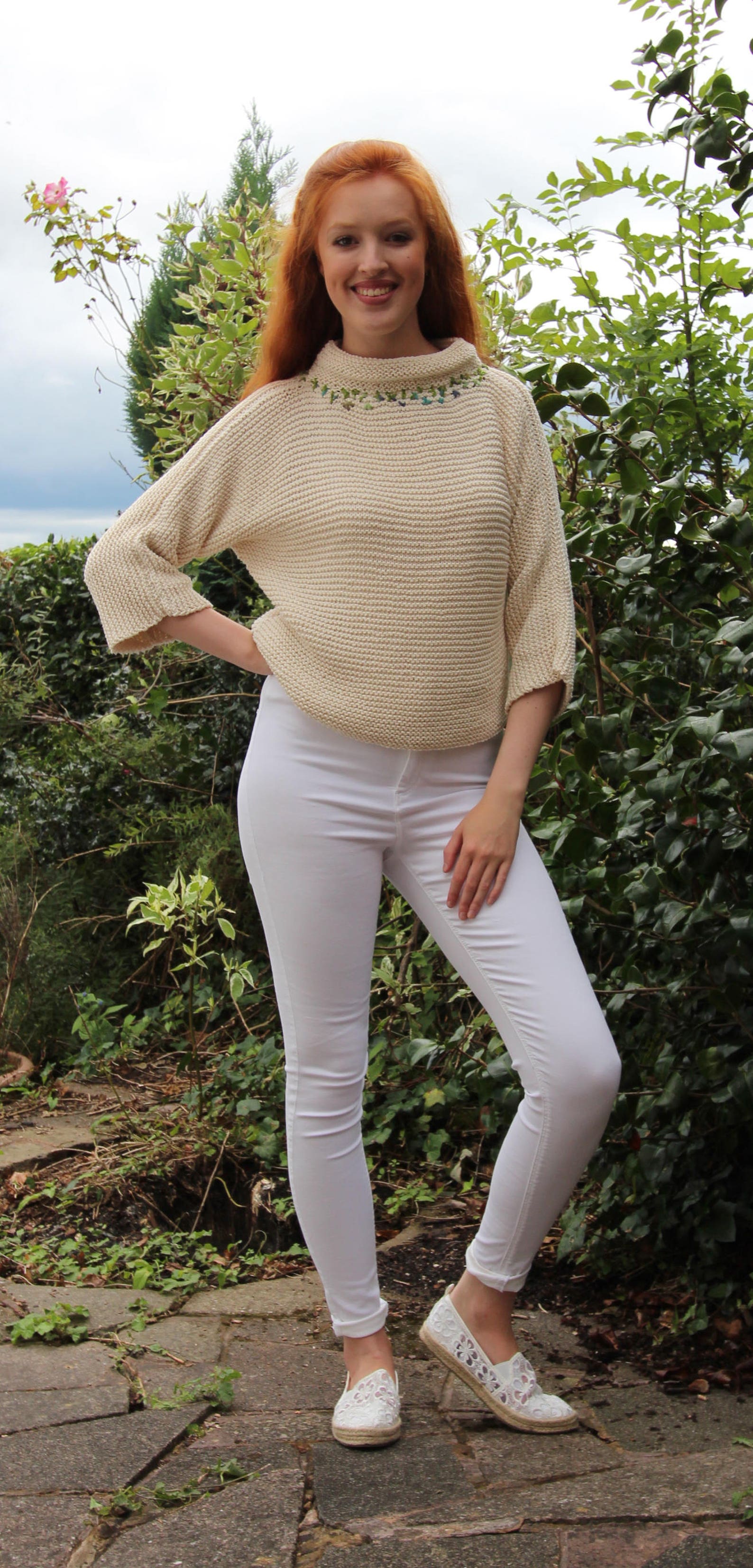 Lily Sweater Hand Knitting Pattern - Etsy